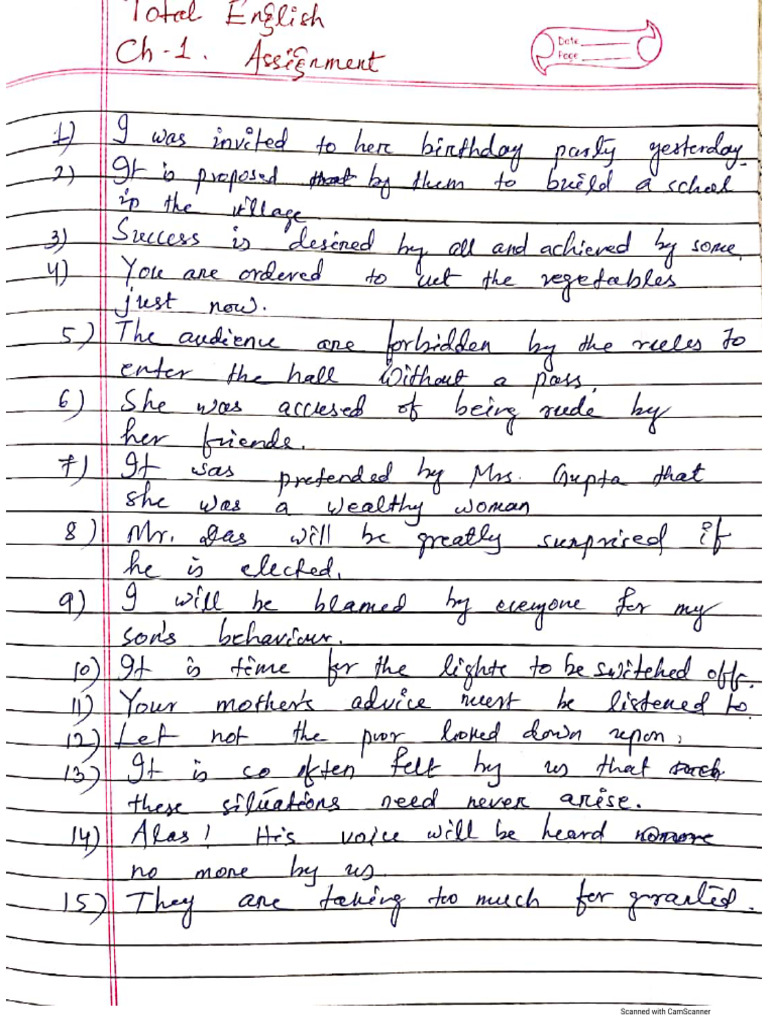 Ans of Total English (Ch 1 to 6 ) | PDF