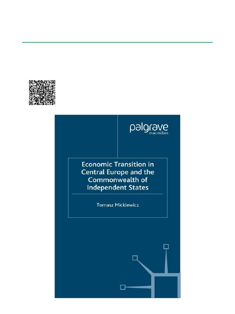 Economic Transition in Central Europe and the Commonwealth of ...