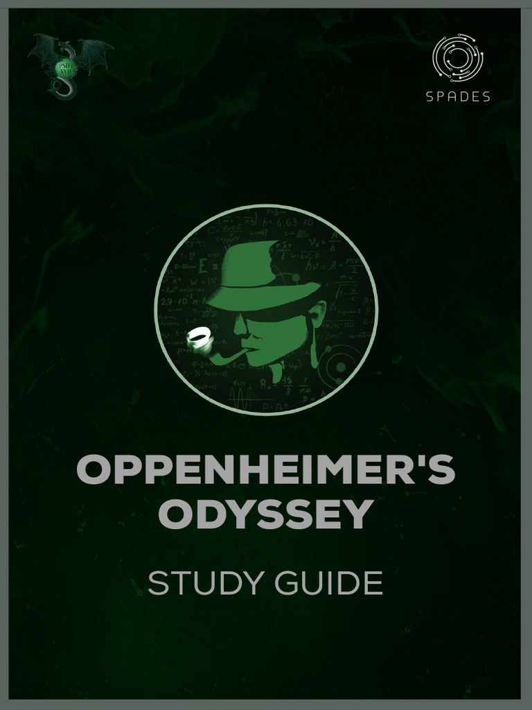 Oppenheimer Odyssey SG PsiFi XVII | PDF | Physics | Electric Field