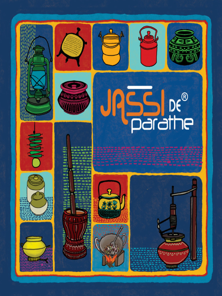 Jassi de Parathe Menu 2025 | PDF | Chutney | Indian Cuisine