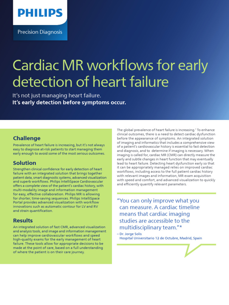 Early Detection of Heart Failure Solutions | PDF | Heart Failure ...