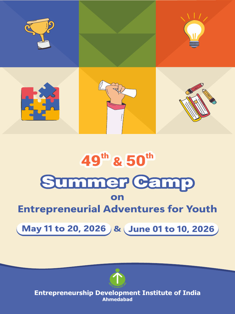 Summer Camp for Youth Entrepreneurs 2026 | PDF | Business | Cognition