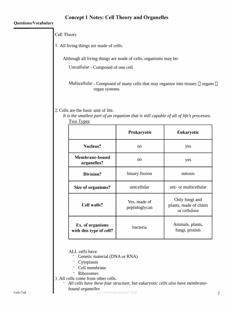 Understanding Cell Structure and Function | PDF | Cell (Biology ...