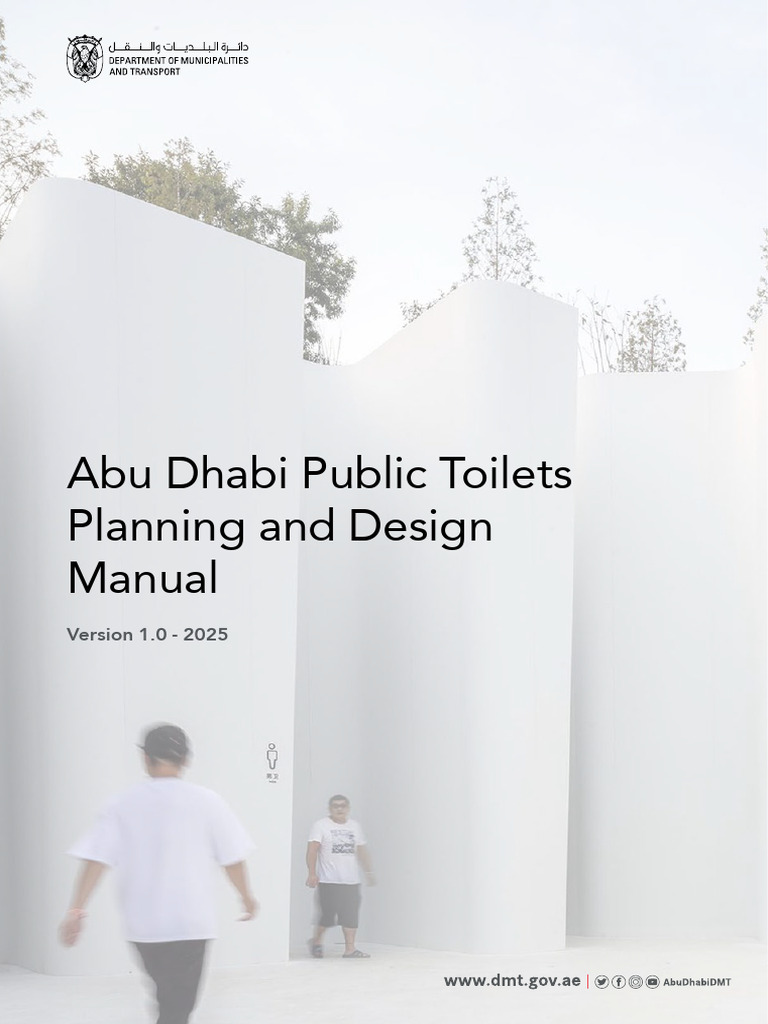 Abu Dhabi Public Toilets Design Manual | PDF | Public Toilet ...