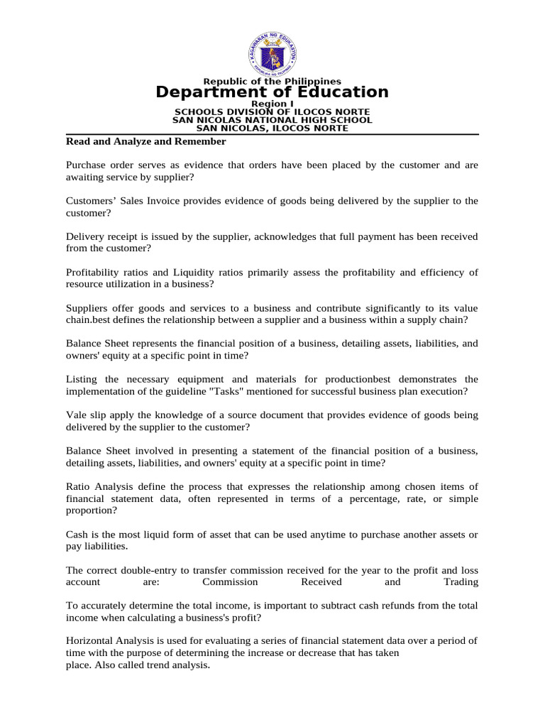 Financial Document Analysis Guide | PDF | Equity (Finance) | Balance Sheet