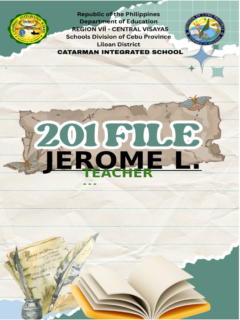 201 File Cover Page 2025 | PDF