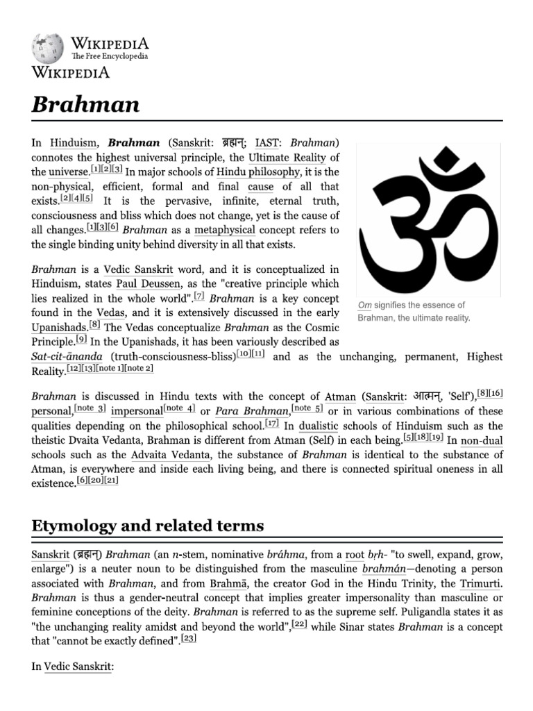 29-1-2025 -- Brahman Wiki | PDF