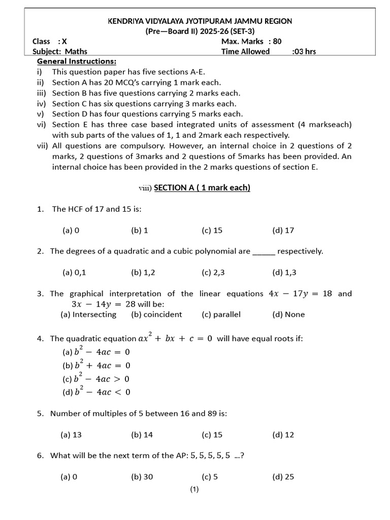 Math | PDF | Quadratic Equation | Equations