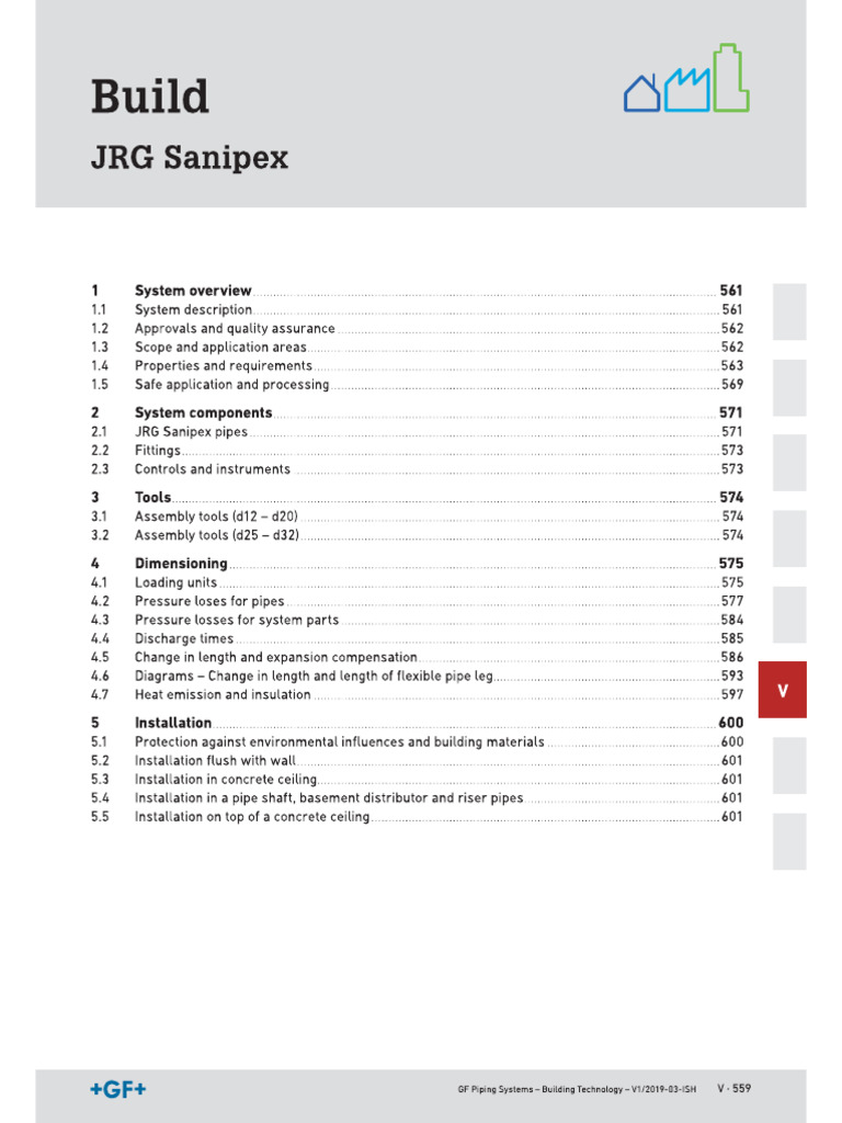 Gfps Manuals JRG Sanipex en | PDF