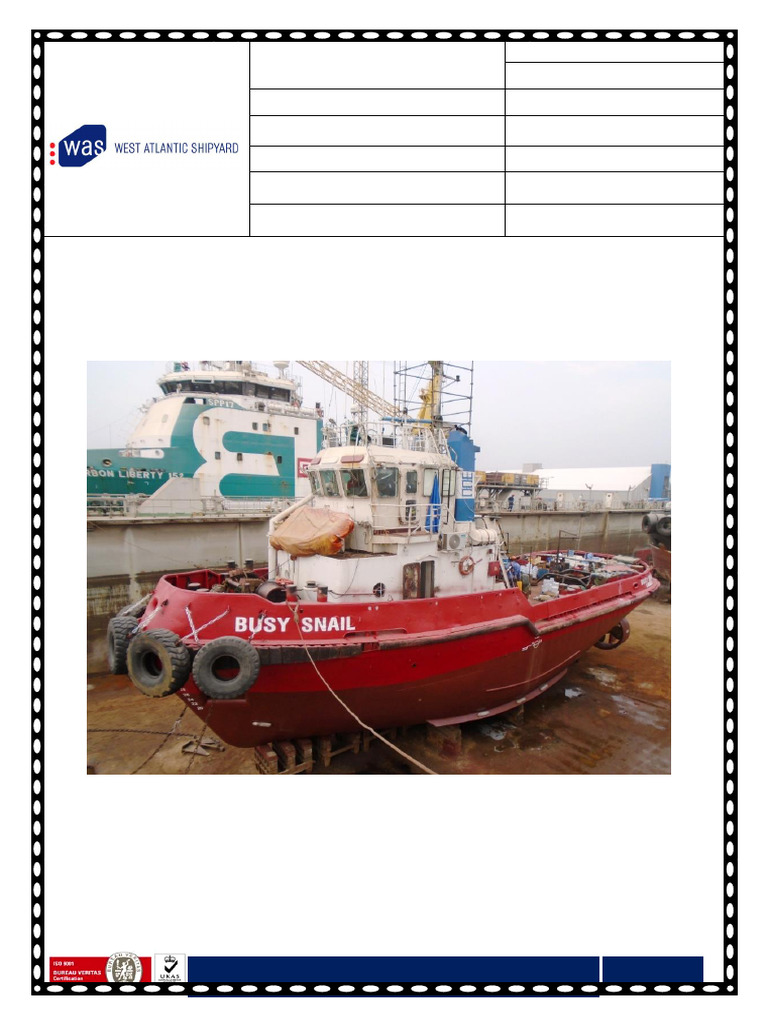 Busy Snail Dry Docking Repair Report_December 2023 | PDF | Pipe (Fluid ...