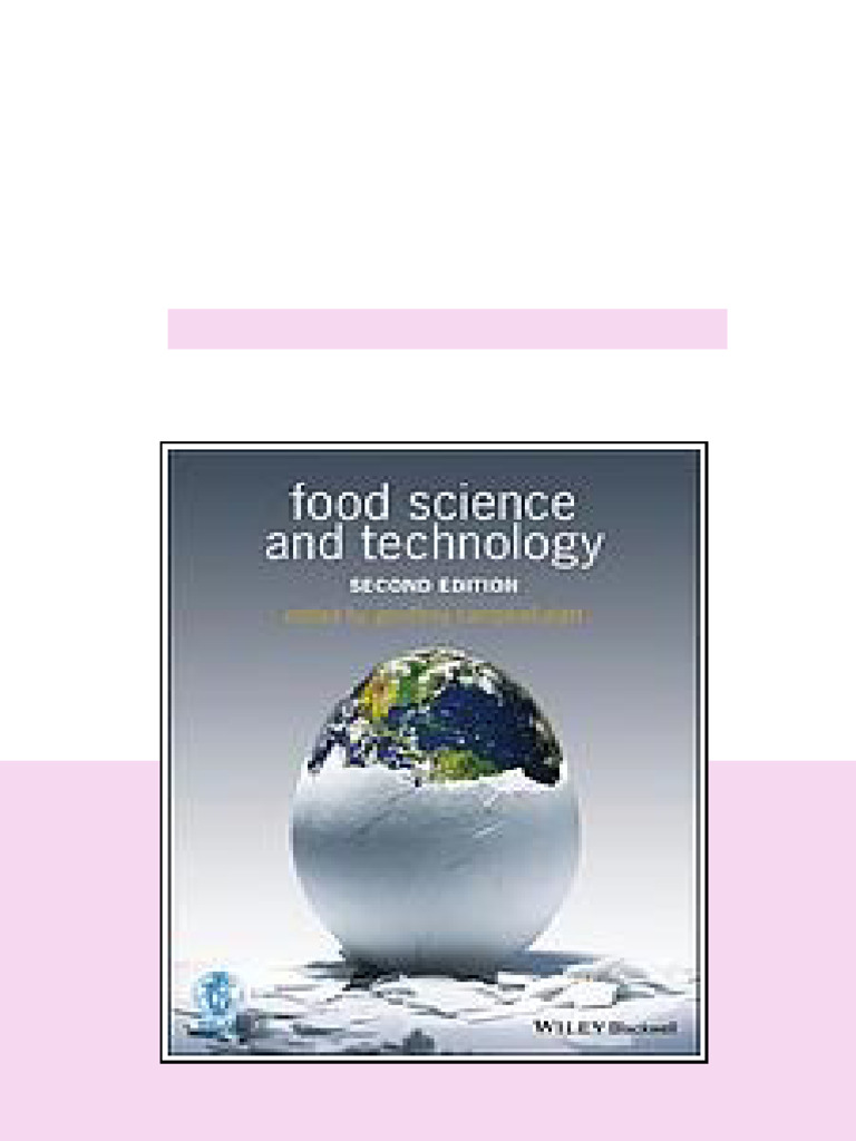 Food Science And Technology Second Edition Campbellplatt Geoffrey all ...