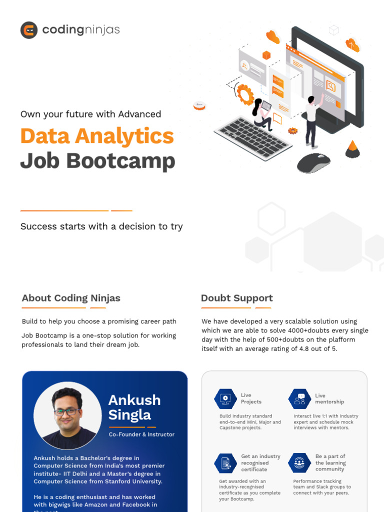 DA Brochure (3) (2) (1) | PDF | Data Analysis | Statistics