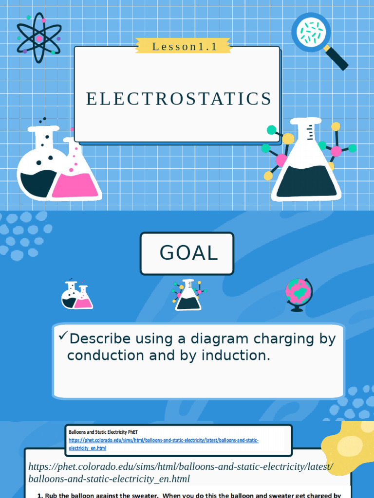 2. Electrostatic Lesson 1.1 | PDF | Electric Charge | Physics