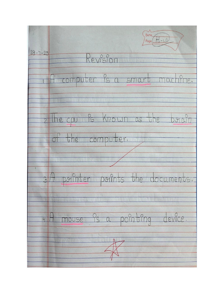 Grade2-Ch3&Ch4(Notebook work) | PDF