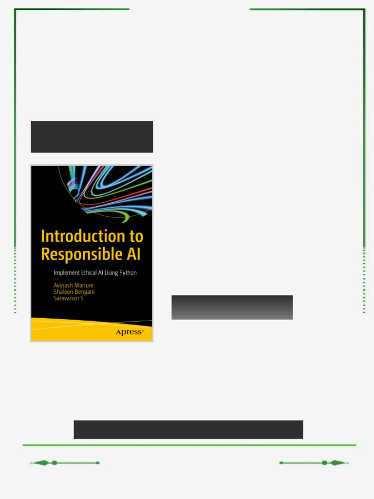 Introduction to Responsible AI: Implement Ethical AI Using Python 1st ...