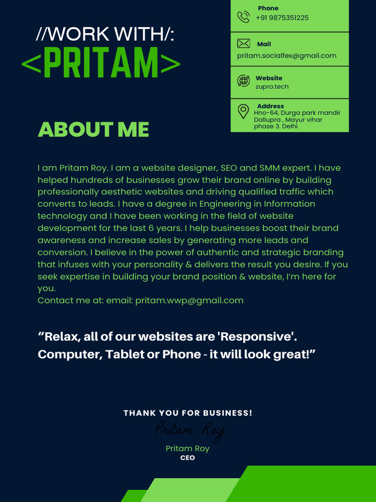 Quotation Aditya Gupta | PDF | Search Engine Optimization | Computing