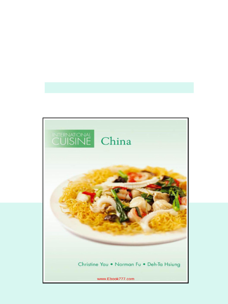 International Cuisine China Yau Christine Fu Norman Hsiung sample | PDF ...