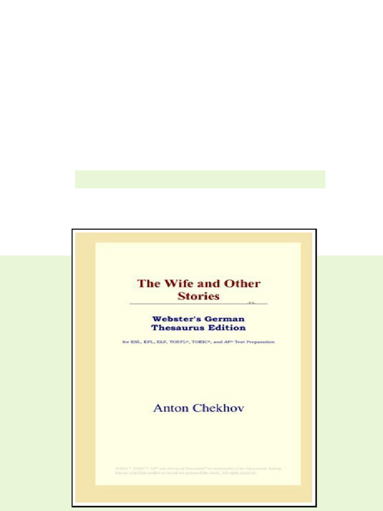 (Ebook) The Wife and Other Stories (Webster's German Thesaurus Edition ...