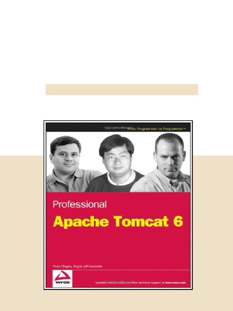 (Ebook) Professional Apache Tomcat 6 by Vivek Chopra, Sing Li, Jeff ...