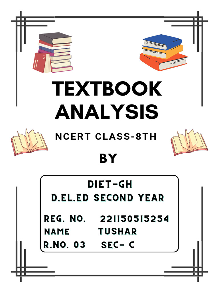 Textbook Analysis | PDF
