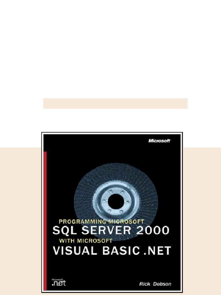 (Ebook) Programming Microsoft SQL Server 2000 with Microsoft Visual ...
