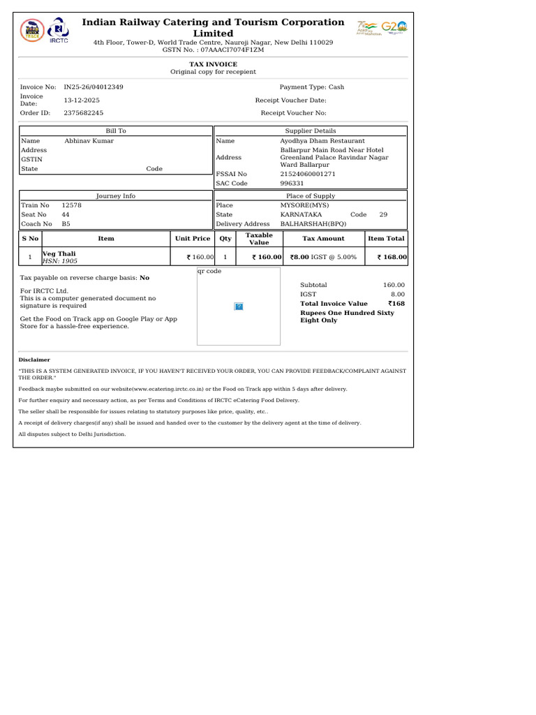 invoice - 2375682245 | PDF | Invoice | Receipt