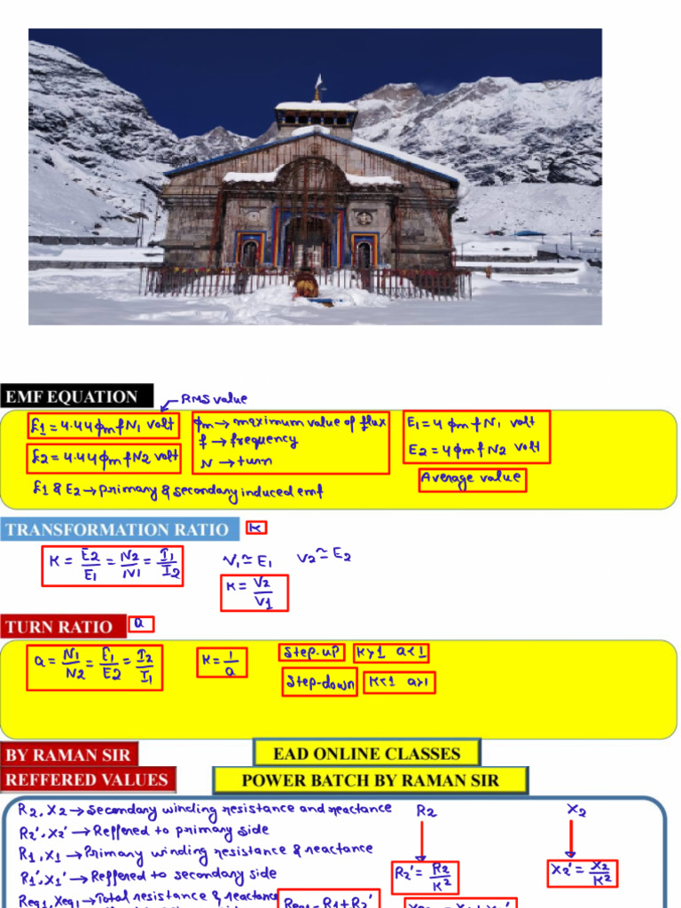 Session-03 Electric Machine Power Batch_55945467 | PDF