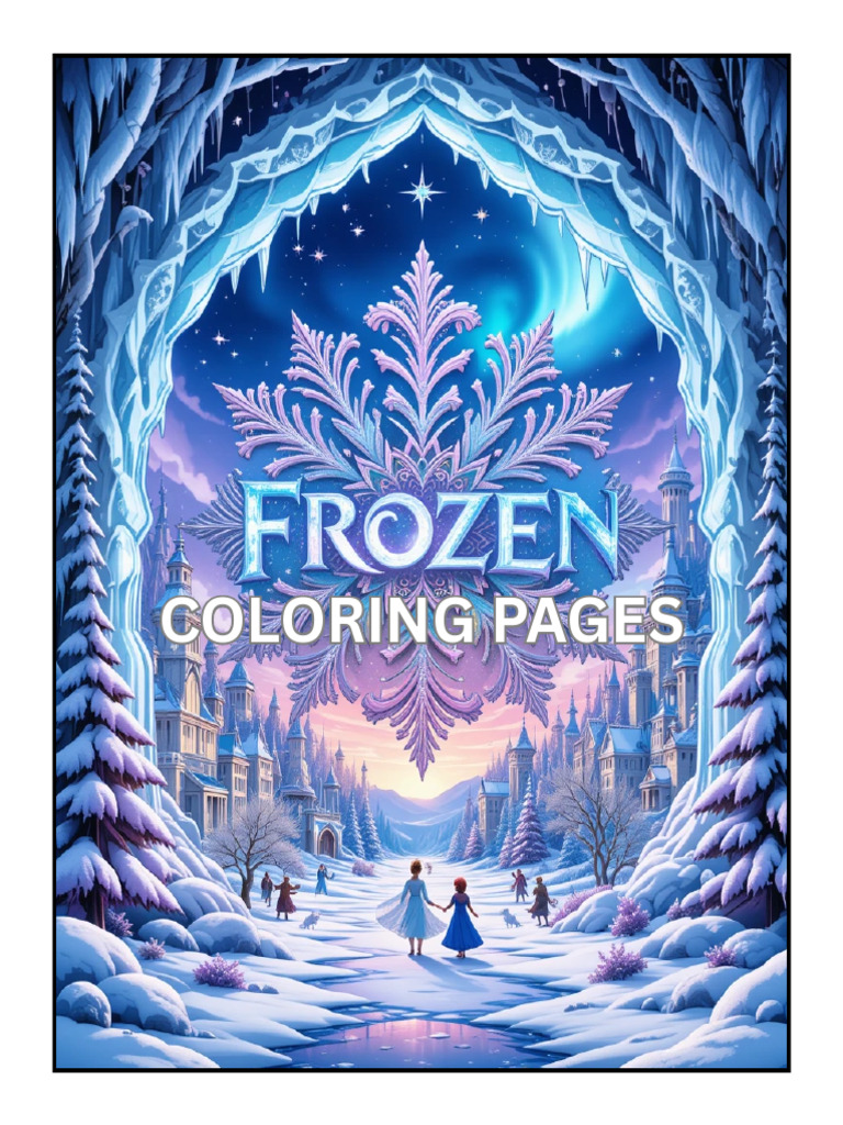 Frozen Coloring Pages (1) | PDF