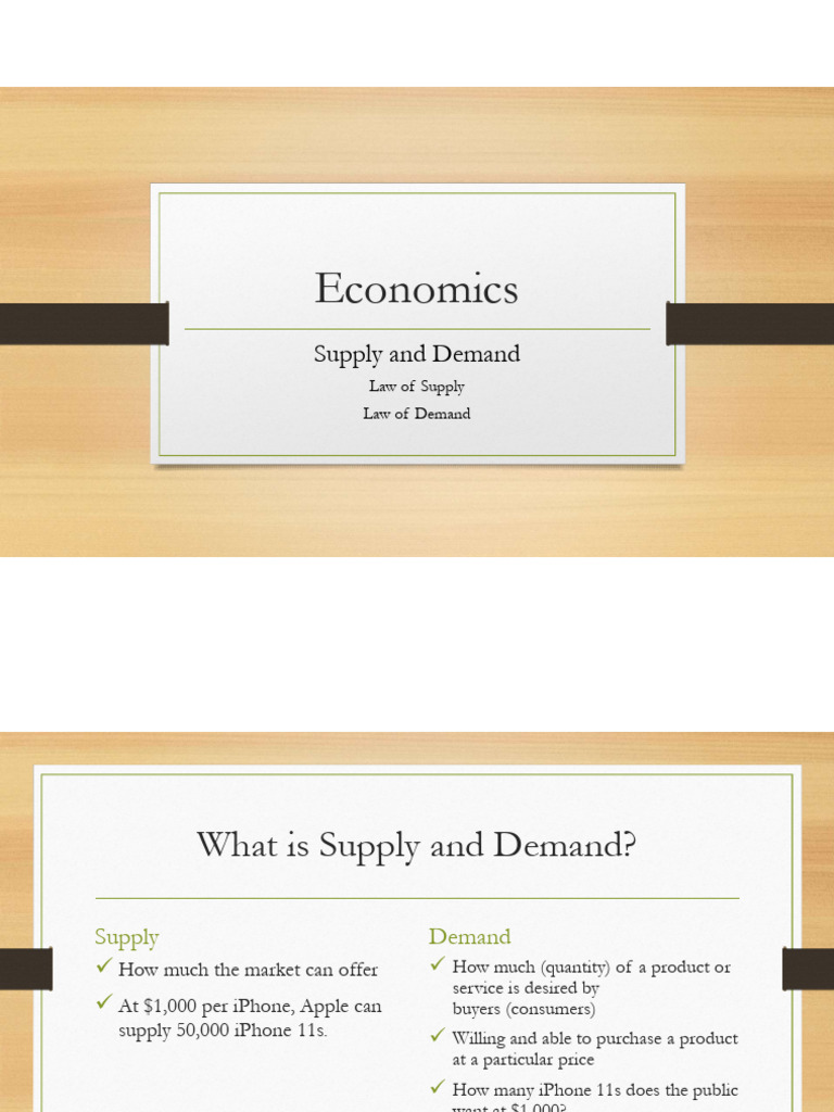Understanding Supply and Demand Basics | PDF | Demand | Supply (Economics)