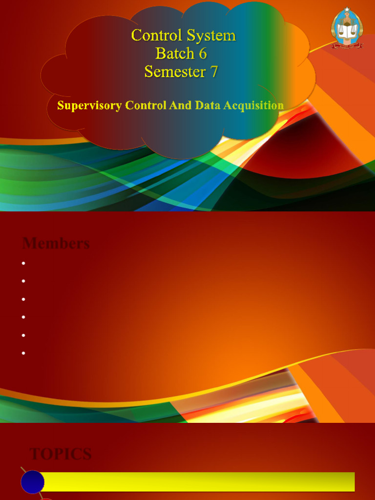 Supervisory Control and Data Acquisition (SCADA) System | PDF | Scada ...