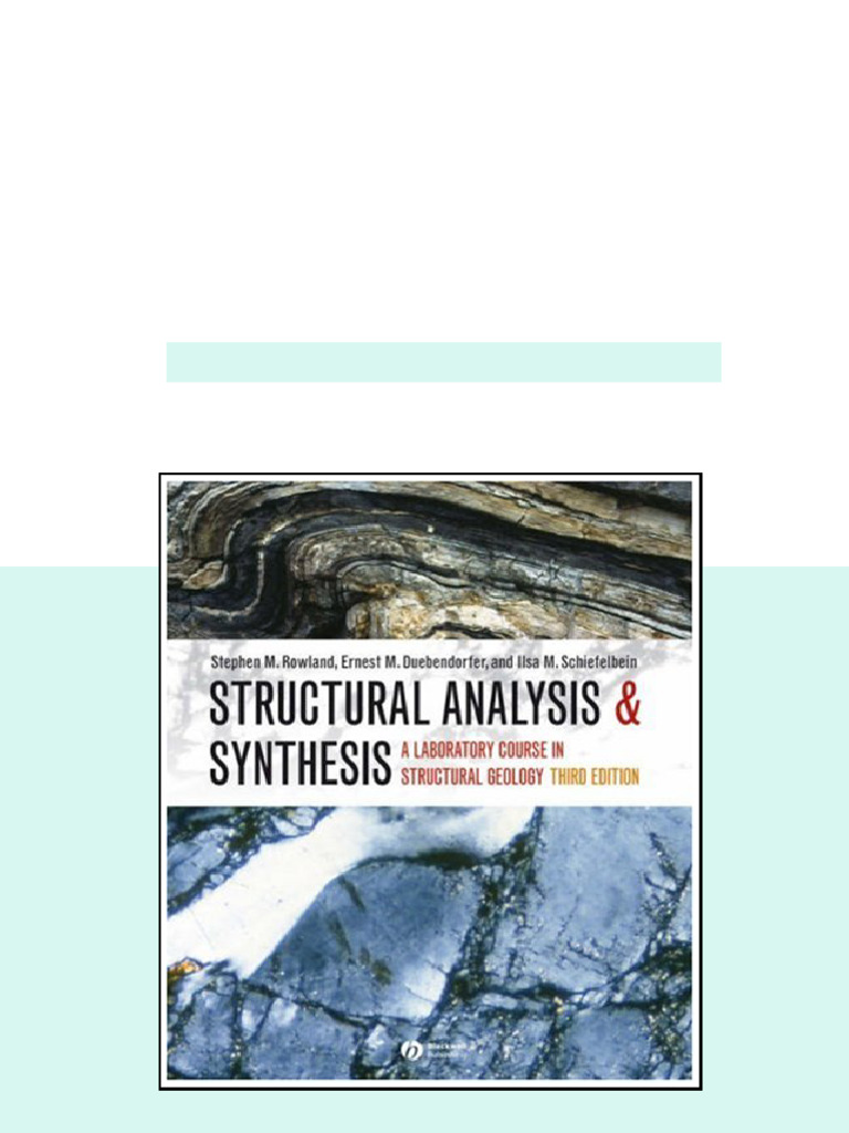 (Ebook) Structural Analysis and Synthesis by Stehen M. Rowland, Ernest ...