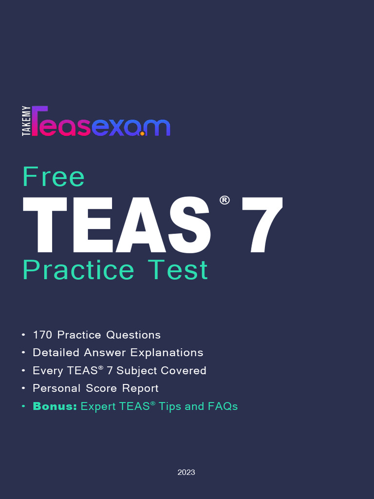 Free TEAS 7 Practice Test & Tips | PDF | Multiple Choice | Daylight ...