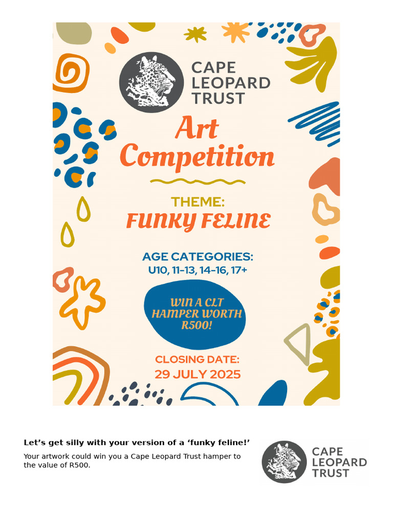 CLT Art Competition Rules and Entry Form 2025 | PDF