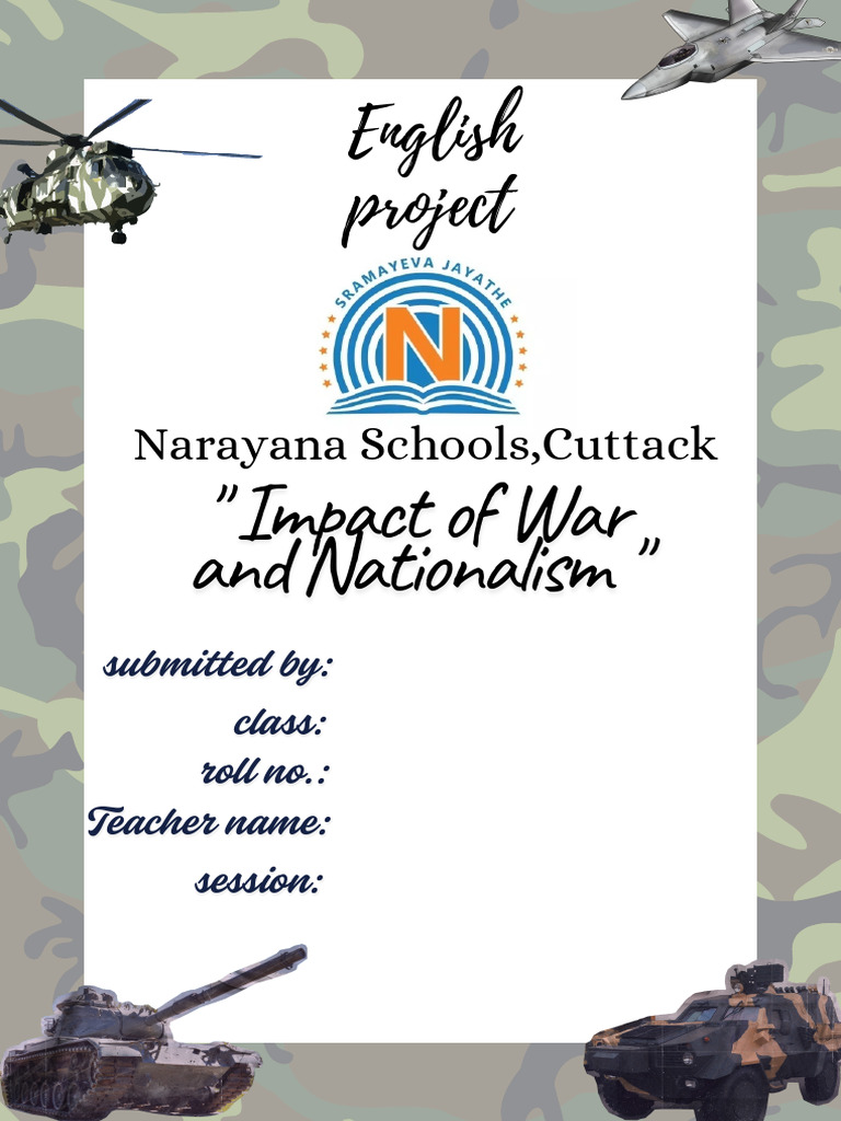 Green Black Army War Machine Blank Pages Border A4 Document_20251224 ...