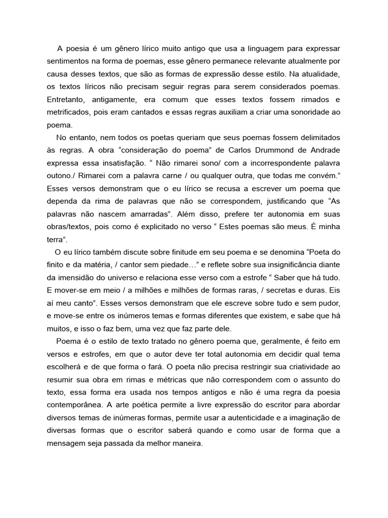 Literatura I | PDF | Poesia