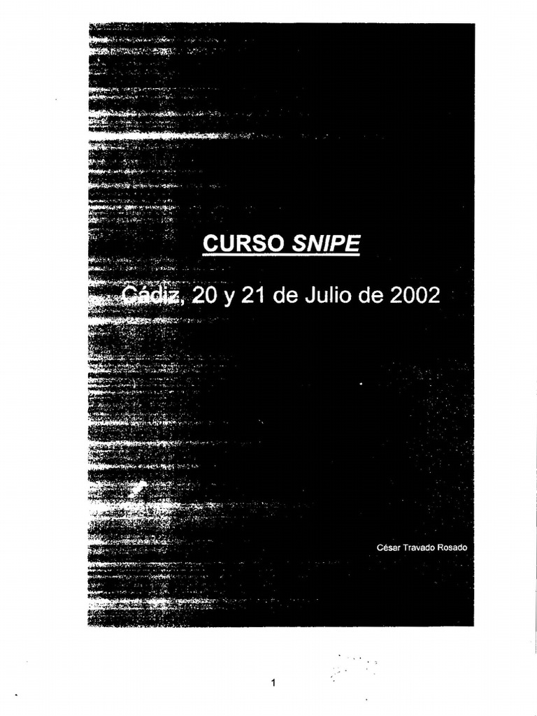 Puesta a Punto Snipe 1 | PDF | Barlovento y sotavento | Buques