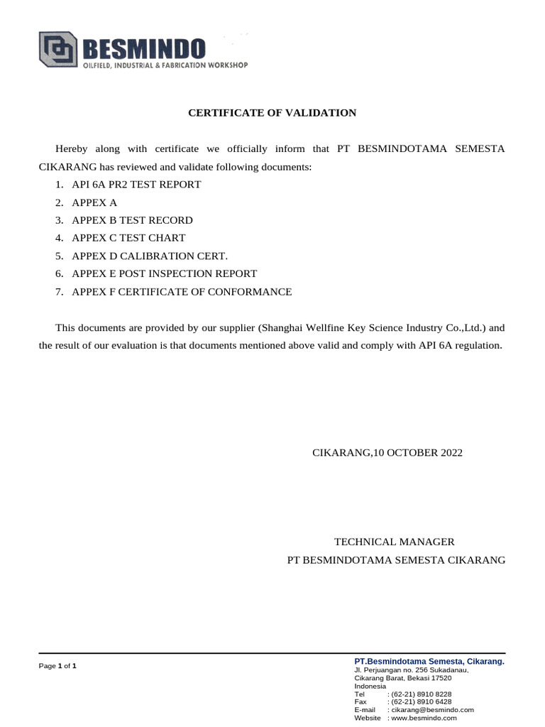Pr2 Validation | PDF