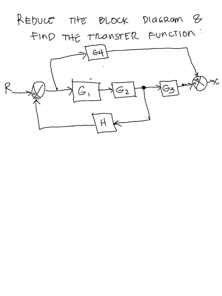 Lec 7 2025 Block Diagram Reduction Activity | PDF