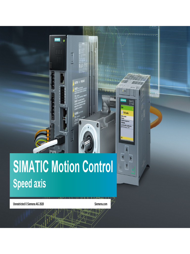 Siemens SIMATIC Motion Control Guide | PDF | Acceleration | Computing