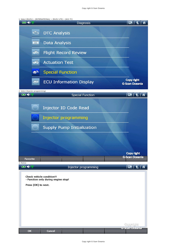 Injector Coding | PDF