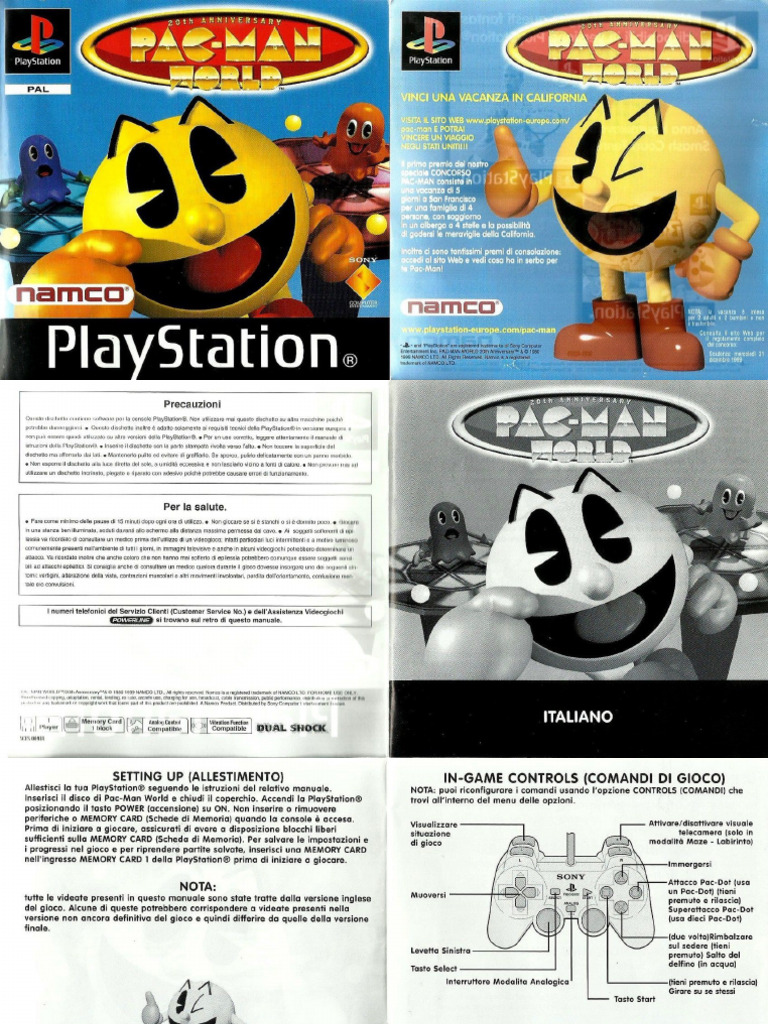 Pacman World - Manuale (IT) | PDF