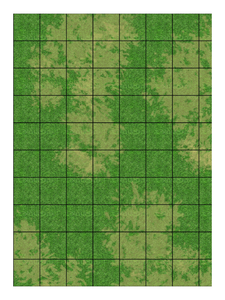 Grass Map Pieces (Print-Ready) | PDF