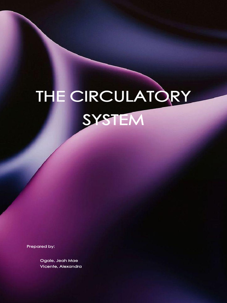 Zoologylec Group3 CirculatorySystem (1) | PDF | Circulatory System | Heart