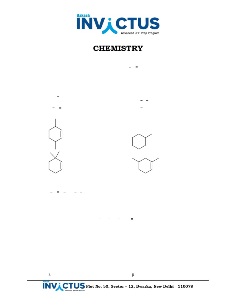 Chemistry IUPAC Naming Practice Quiz | PDF | Carboxylic Acid | Acid
