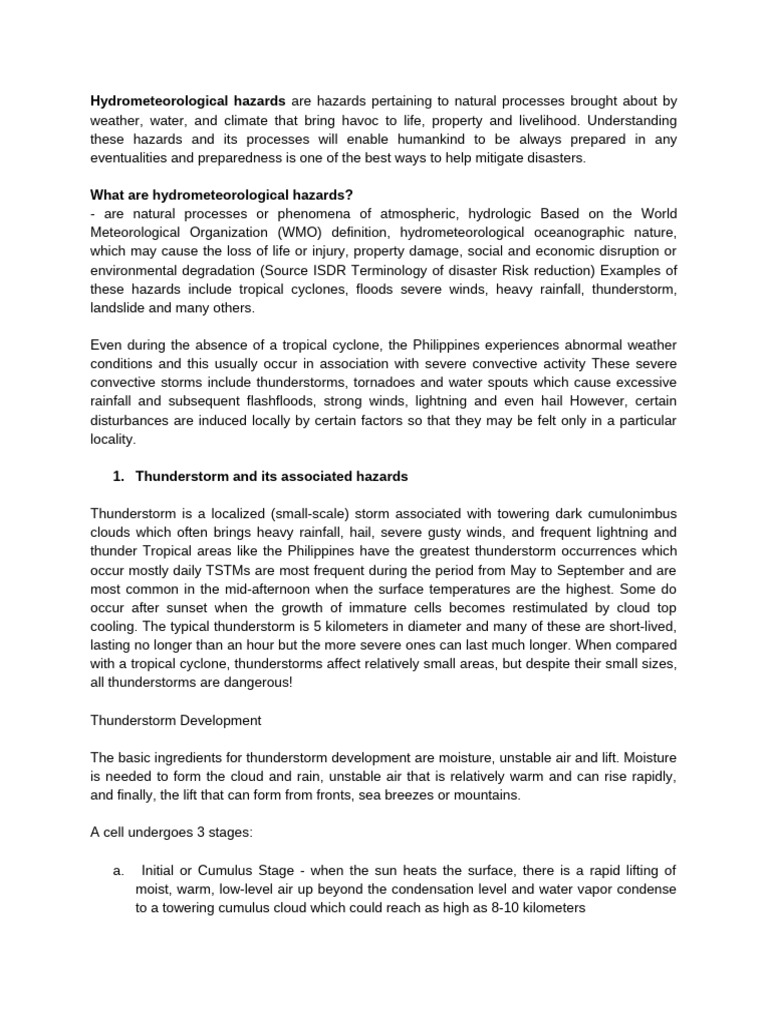 DRRR Q2L1 | PDF | Thunderstorm | Tropical Cyclones