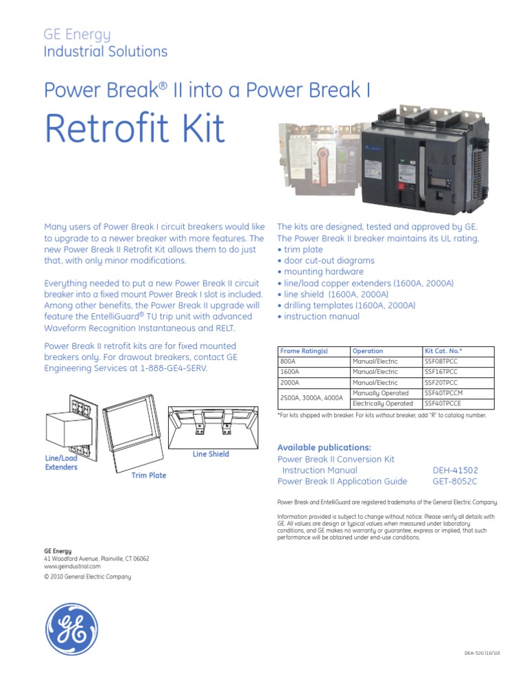 PowerBreakII RetrofitKit | PDF | Home & Garden | Computers