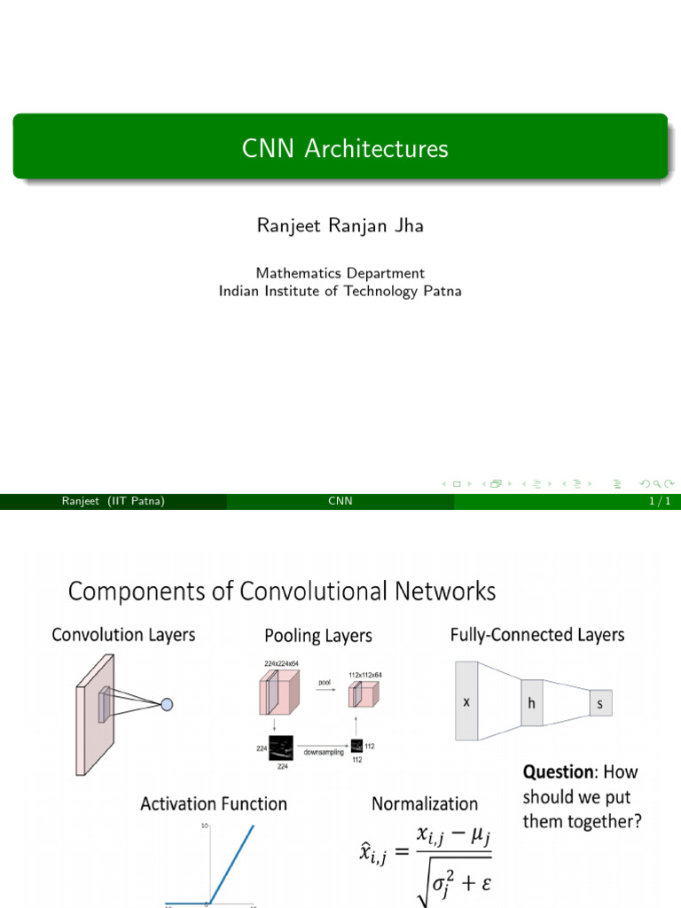 CNN Architecture | PDF | Engineering | Economy Of India