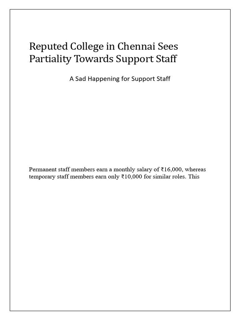 College Observation 1 | PDF