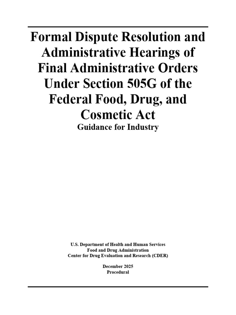 56686483fnl - Formal Dispute Resolution and Administrative Hearings of ...