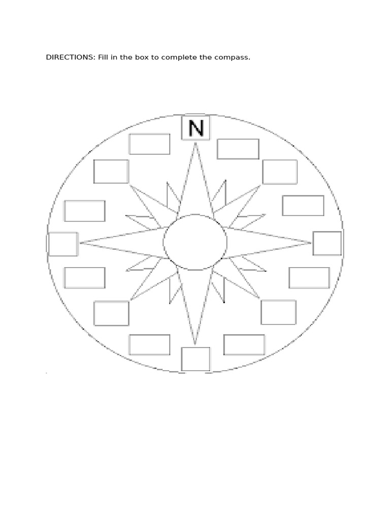 Compass Activity | PDF
